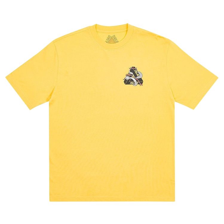 Buy Palace Hesh Mit Fresh T-Shirt 'Yellow' - P18TS215 | GOAT