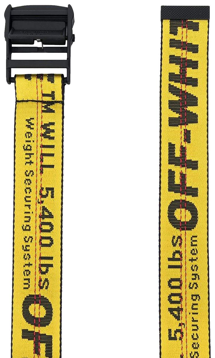 Buy Off-White Classic Industrial Belt 'Yellow/Black ...