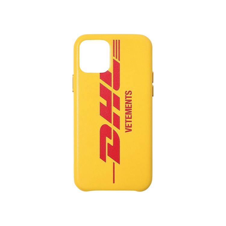 Buy Vetements DHL iPhone 11 Pro Case 'Yellow' - UAH21AC284 1373 | GOAT