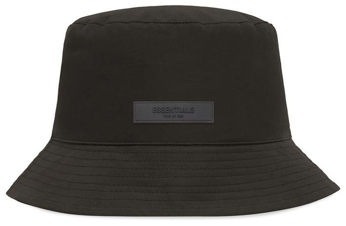 Buy Fear of God Essentials Bucket Hat 'Off Black' - 642SU224005F | GOAT