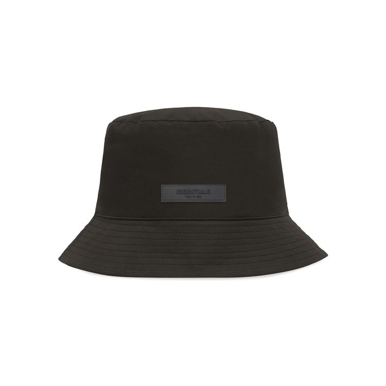 Buy Fear of God Essentials Bucket Hat 'Off Black' - 642SU224005F | GOAT
