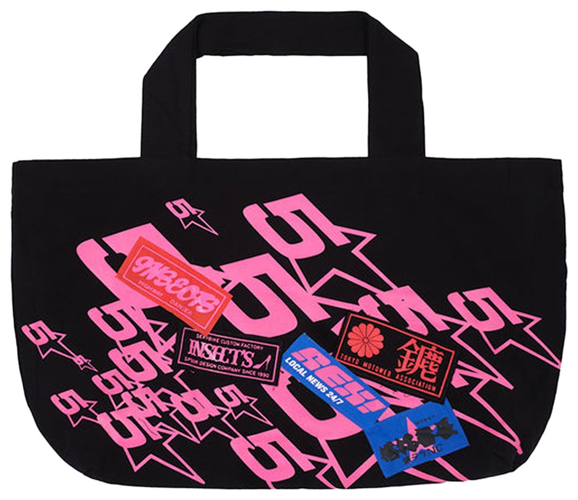 Buy Sp5der Oversized Tote Bag 'Black' - SPDR 0025 BLK | GOAT