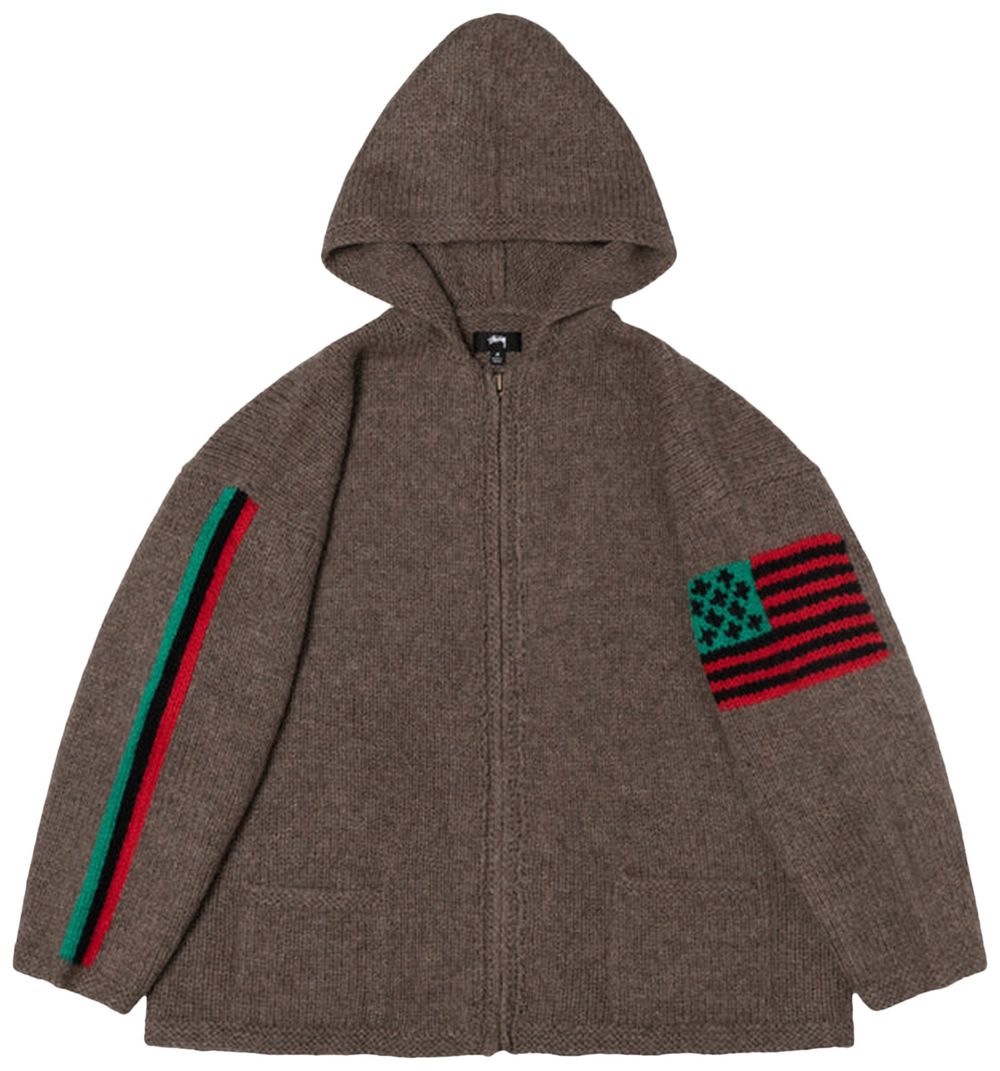 Buy Stussy x Denim Tears Sweater 'Grey' - 317009 GREY | GOAT