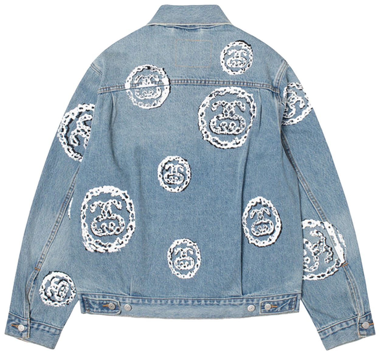 Buy Stussy x Denim Tears Type 2 Jacket 'Light Indigo' - 80208168 LIGH ...