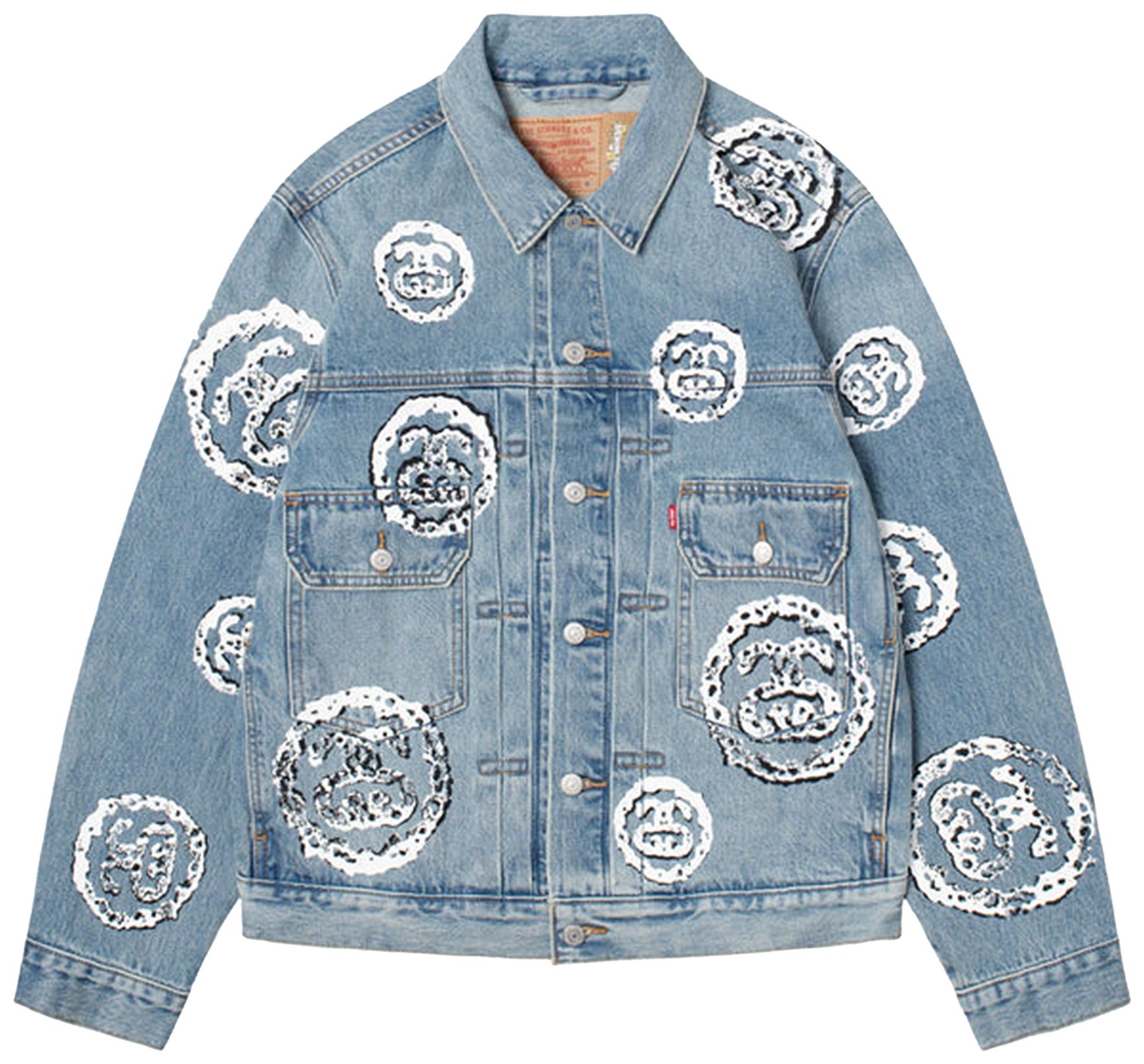 Buy Stussy x Denim Tears Type 2 Jacket 'Light Indigo' - 80208168 LIGH ...