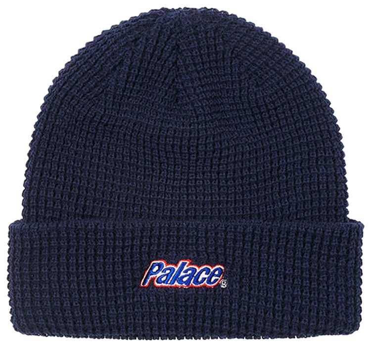 Buy Palace Lowercase Font Beanie 'Navy' - P23BN068 | GOAT