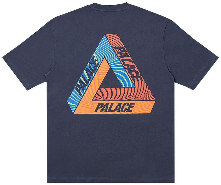 Buy Palace Tri-Tex T-Shirt 'Navy' - P18TS222 | GOAT