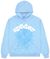 Buy Sp5der Web Hoodie 'Sky Blue' - SP5 8D WEB HBB | GOAT