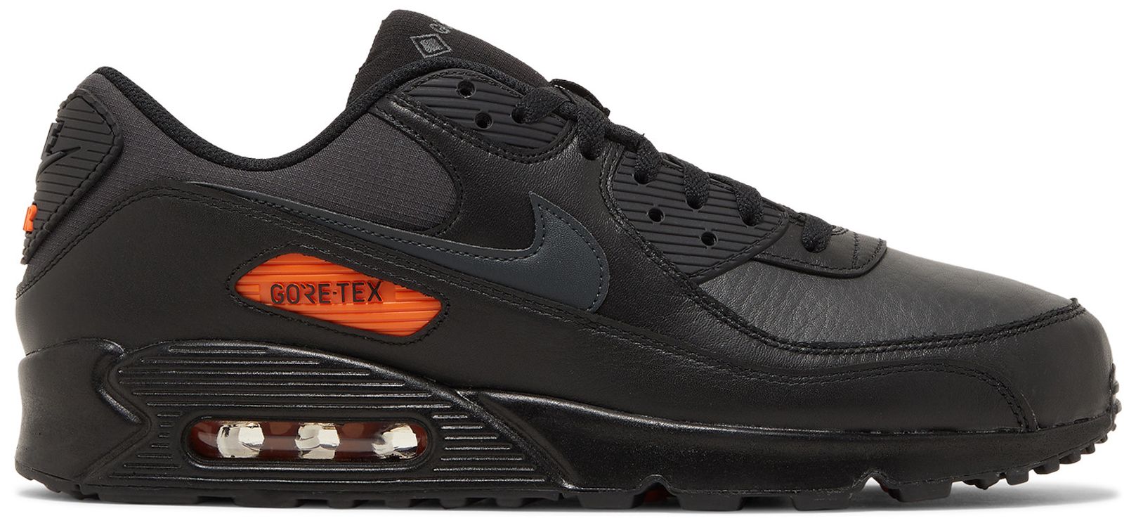 Buy Nike Air Max 90 GORE-TEX 'Black Safety Orange' - DJ9779 002 | GOAT