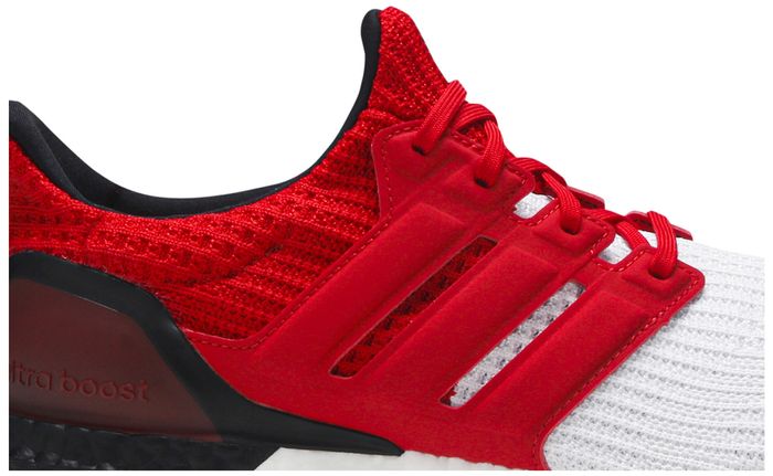 Buy Adidas UltraBoost 4.0 'White Scarlet' - G28999 | GOAT