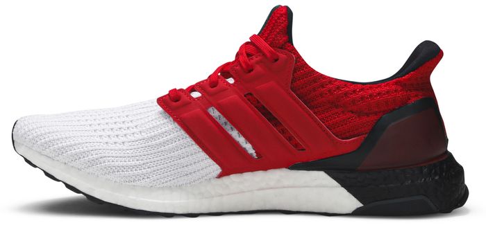 Buy Adidas UltraBoost 4.0 'White Scarlet' - G28999 | GOAT