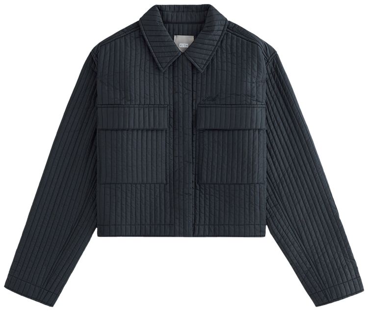 Buy Kith Women Landon Quilted Nylon Jacket 'Mass' - KHW010079 012 | GOAT