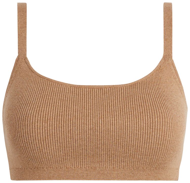 Buy Kith Women Dane Knit Bra 'Coffee Heather' - KHW030205 217 | GOAT