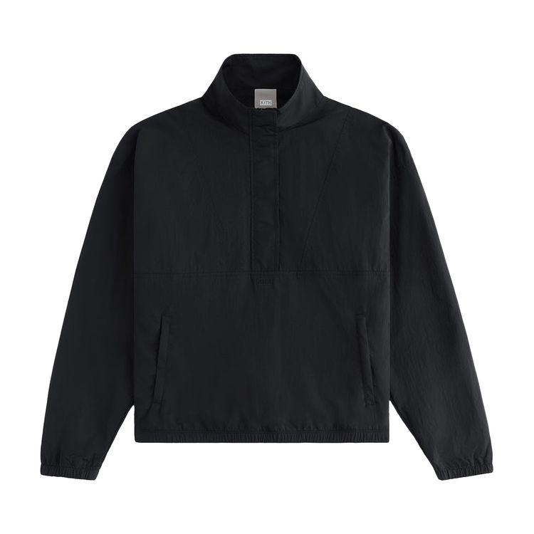 Buy Kith Women Asra Quarter Zip Track Jacket 'Black' - KHW030183 001 | GOAT