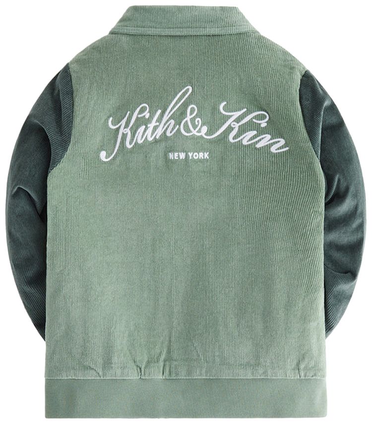 Buy Kith Kids Varsity Jacket 'Laurel' - KHK010060 330 | GOAT