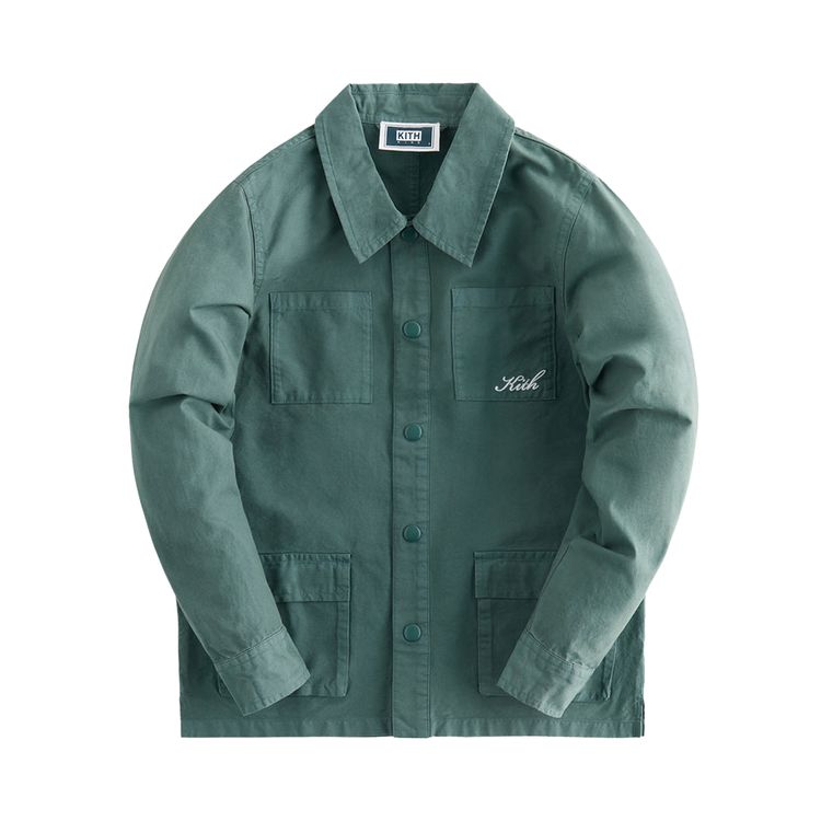 Buy Kith Kids Classic Ginza Jacket 'Jungle Green' - KHK010048 333 | GOAT UK
