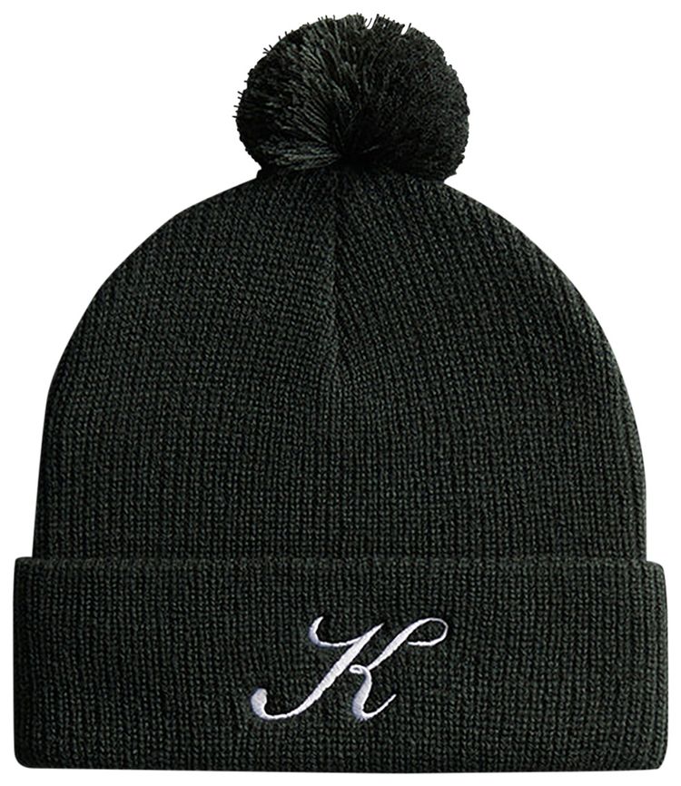 Buy Kith Kithmas Script Pom Beanie 'Stadium' - KHM050258 302 | GOAT
