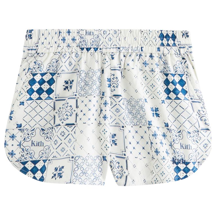 Buy Kith Women Azulejo Tiles Jordyn Short 'Sandrift' - KHW060078 413 | GOAT
