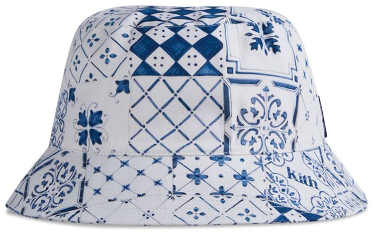 Buy Kith Azulejo Tiles Bucket Hat 'Sandrift' - KHM050141 104 | GOAT