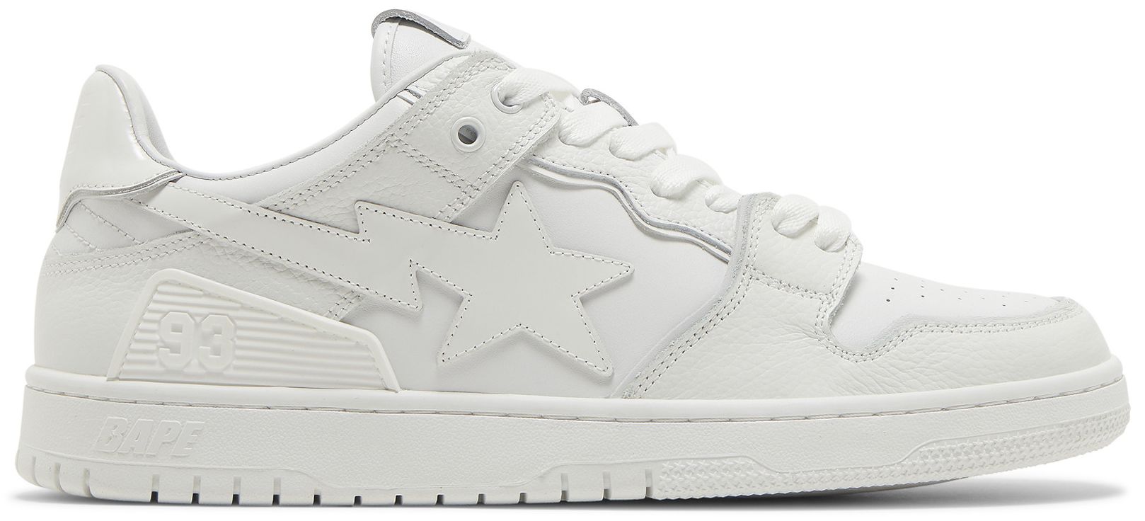 Buy BAPE Sk8 Sta #3 M1 'White' - 1I70191010 WHT | GOAT