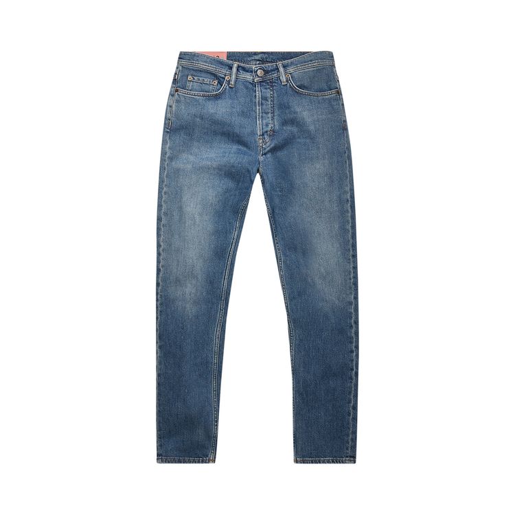 Buy Acne Studios Low-Rise Slim Jeans 'Mid Blue' - 30O176 GOAT MID | GOAT AU