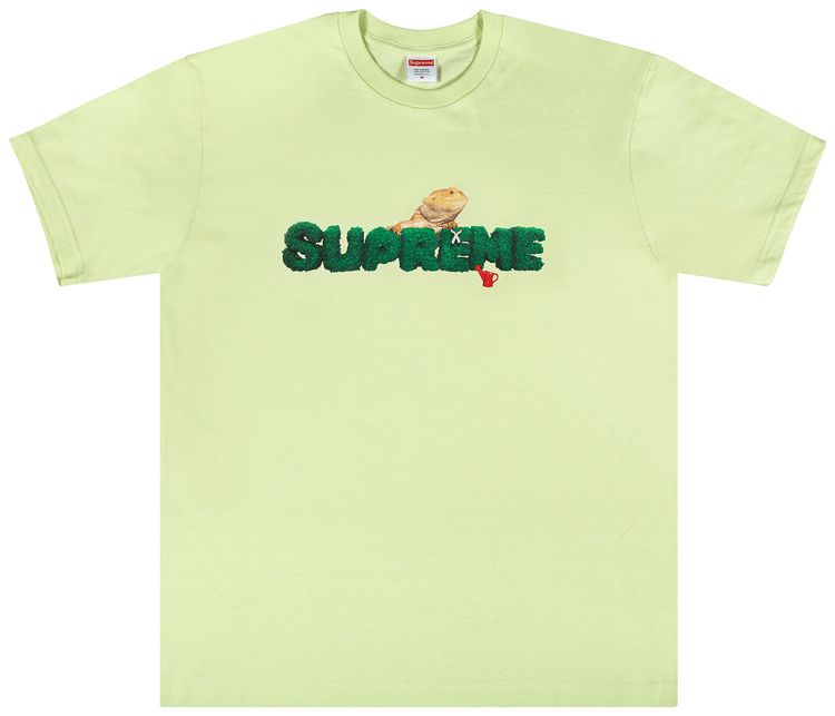 Buy Supreme Lizard Tee 'Pale Mint' - SS20T54 PALE MINT | GOAT