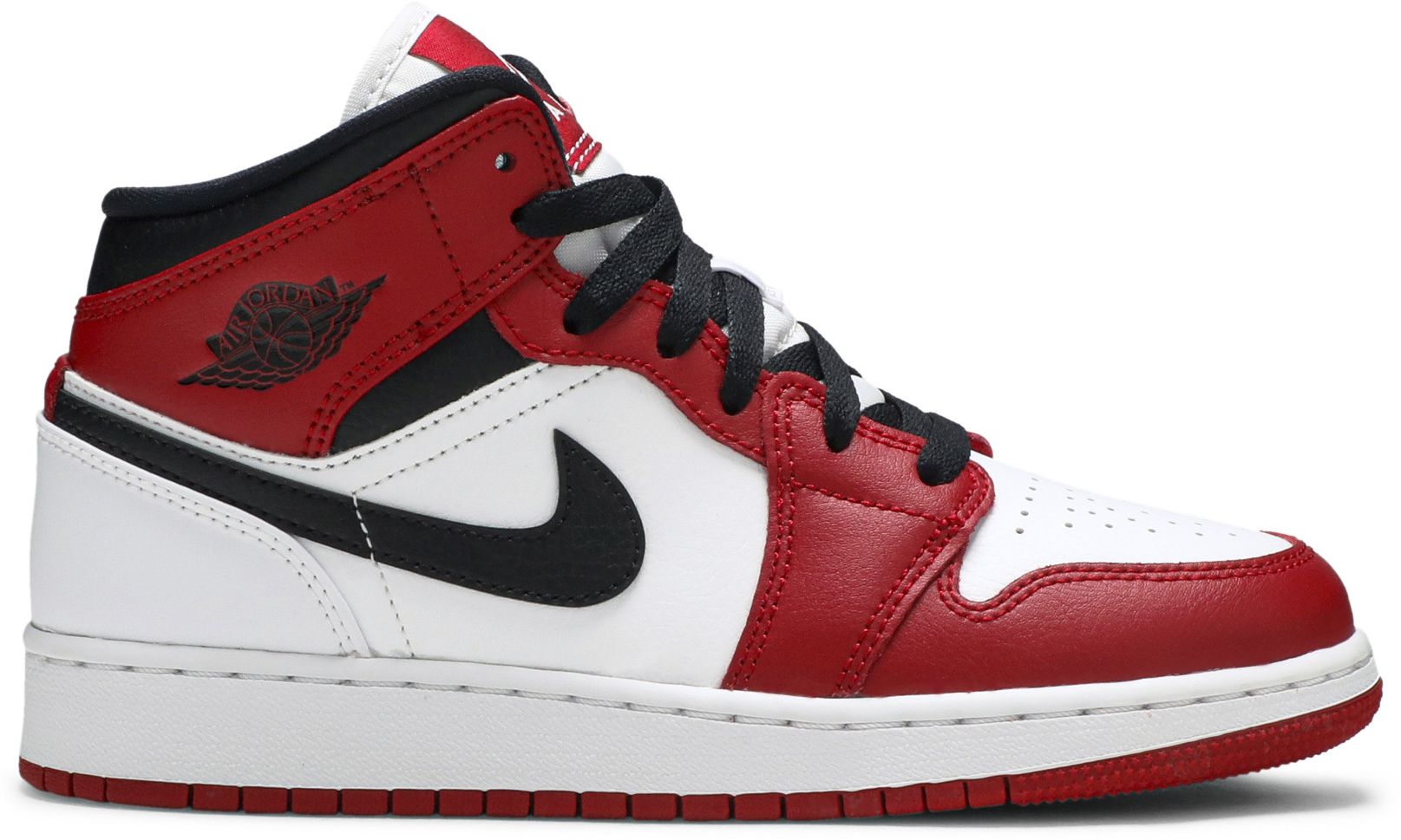 Buy Air Jordan 1 Mid GS 'Chicago' - 554725 173 | GOAT