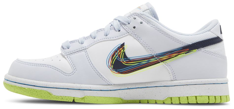Buy Nike Dunk Low GS '3D Swoosh' - DV3478 100 | GOAT