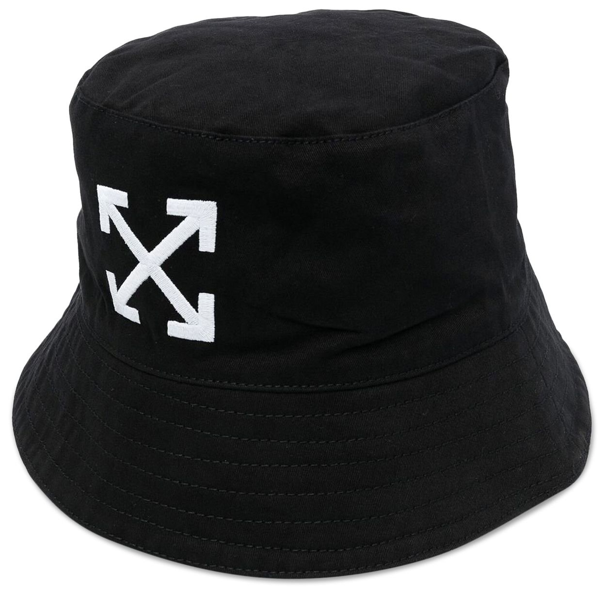 Buy Off-White Arrow Bucket Hat 'Black' - OMLA034C99FAB0051001 | GOAT