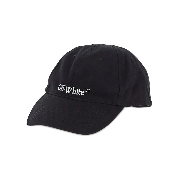 Buy Off-White Bookish Base Cap 'Black' - OMLB041C99FAB0041001 | GOAT