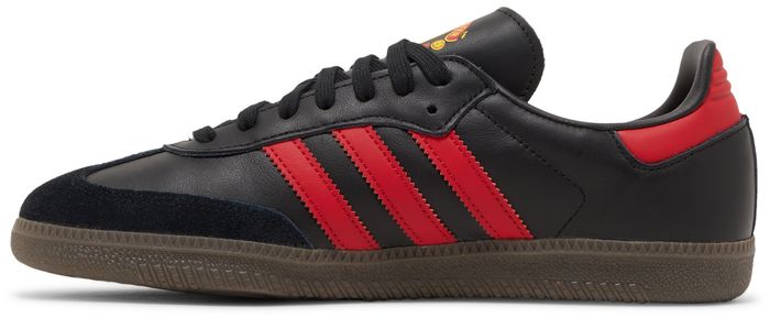 Buy Manchester United x adidas Samba Team 'Black Real Red' - HQ7030 | GOAT