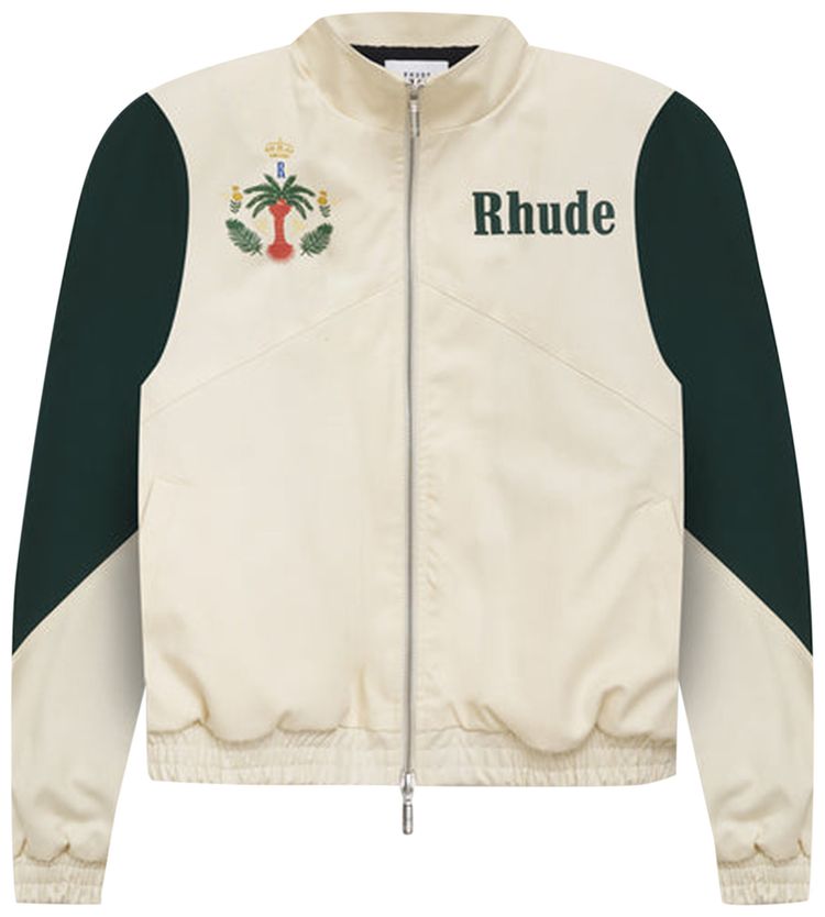 Buy Rhude Flight Jacket 'Ivory/Sage' - PS23JA041761841184 | GOAT