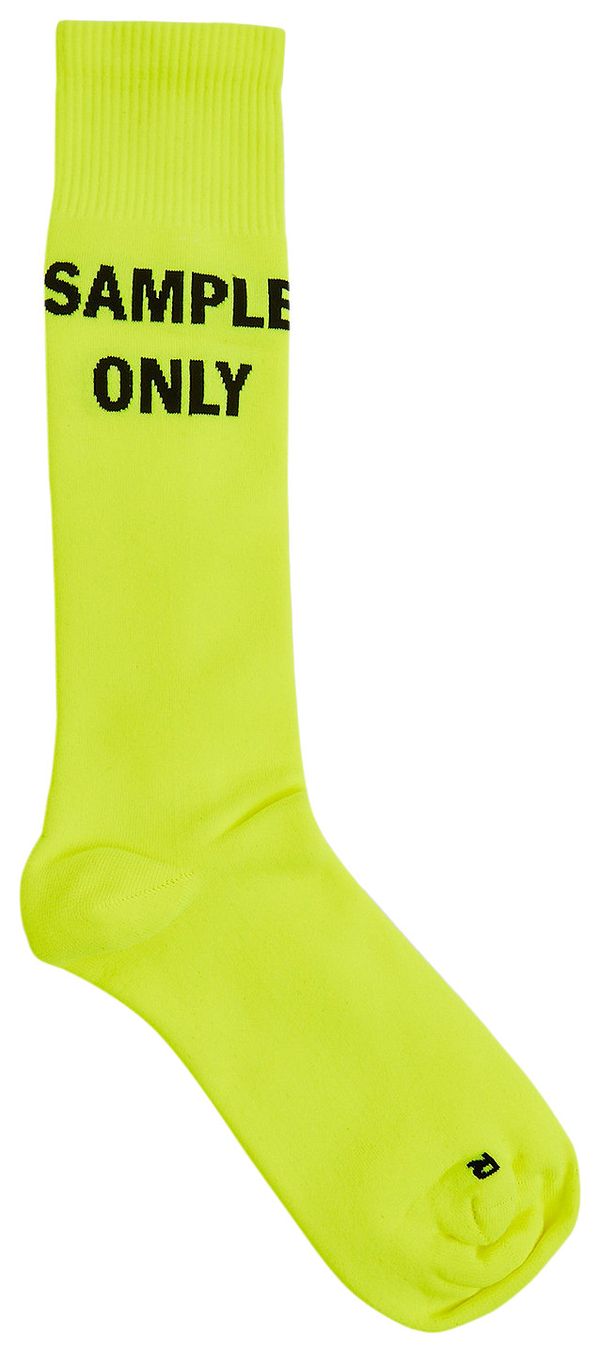 Buy Acne Studios Neon Socks 'Neon Yellow' - CQ0011 GOAT NEON | GOAT