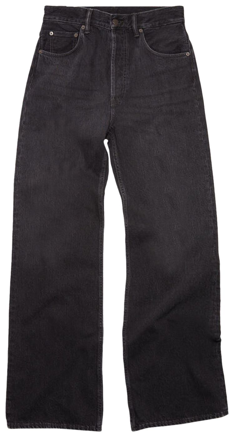 Buy Acne Studios Loose Fit Jeans 'Black' - B00269 GOAT BLAC | GOAT