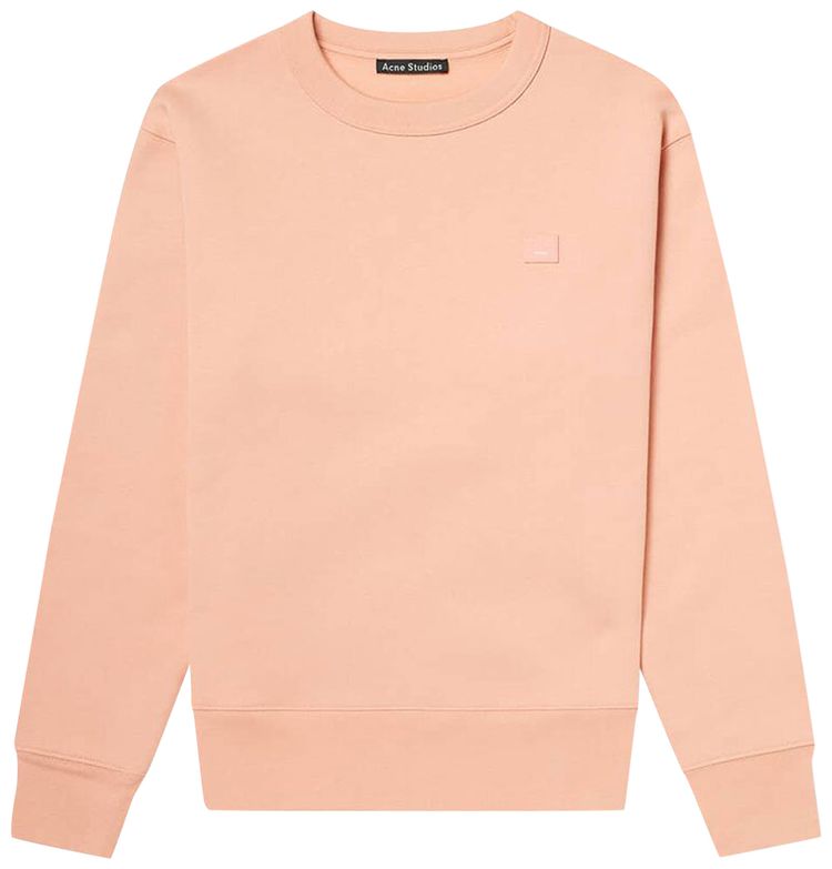 Acne Studios Ferris Face Hooded Sweatshirt 'Pale Pink' | GOAT