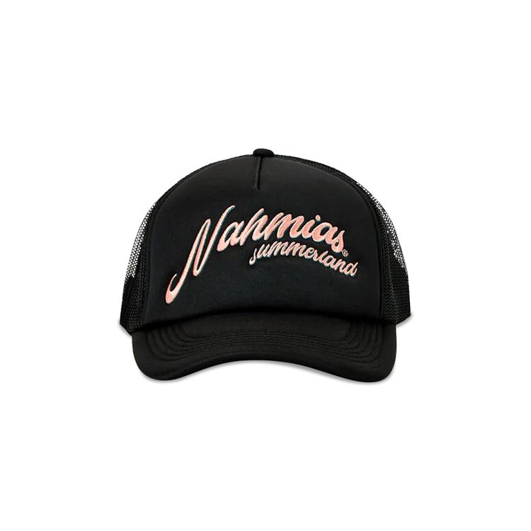 Buy Nahmias Summerland Trucker Hat 'Black' - SS23 TR1 G44 001 | GOAT AU