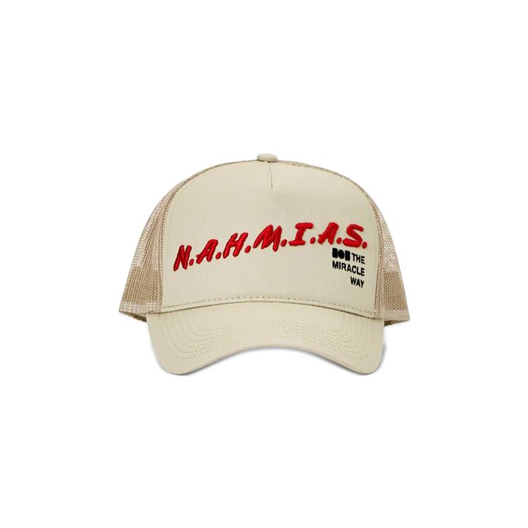 Buy Nahmias Education Trucker Hat 'Sand' - SS23 TR2 G20 270 | GOAT