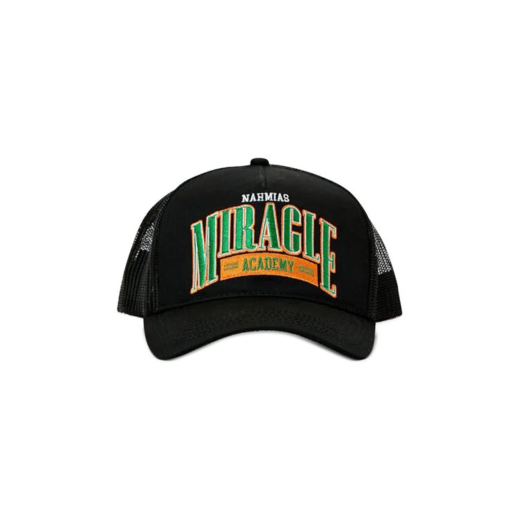 Buy Nahmias Miracle Academy Trucker Hat 'Black' - SS23 TR2 G45 001 | GOAT