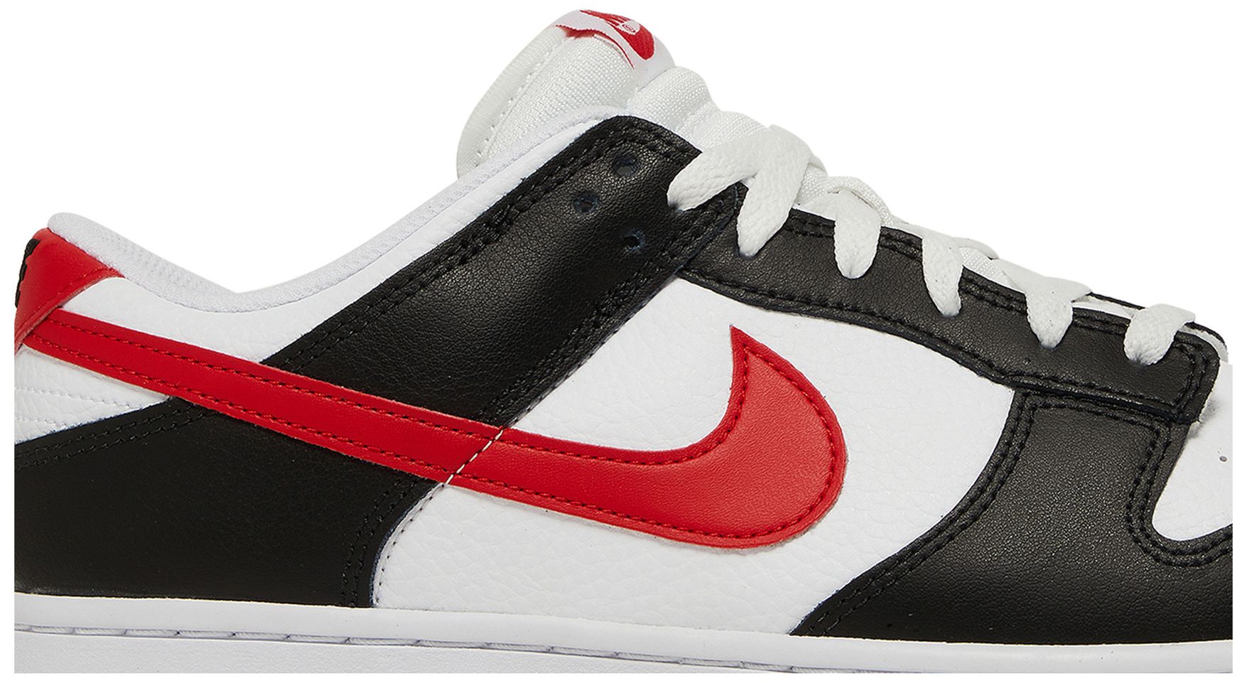 Buy Nike Dunk Low 'Black White Red' - FB3354 001 | GOAT