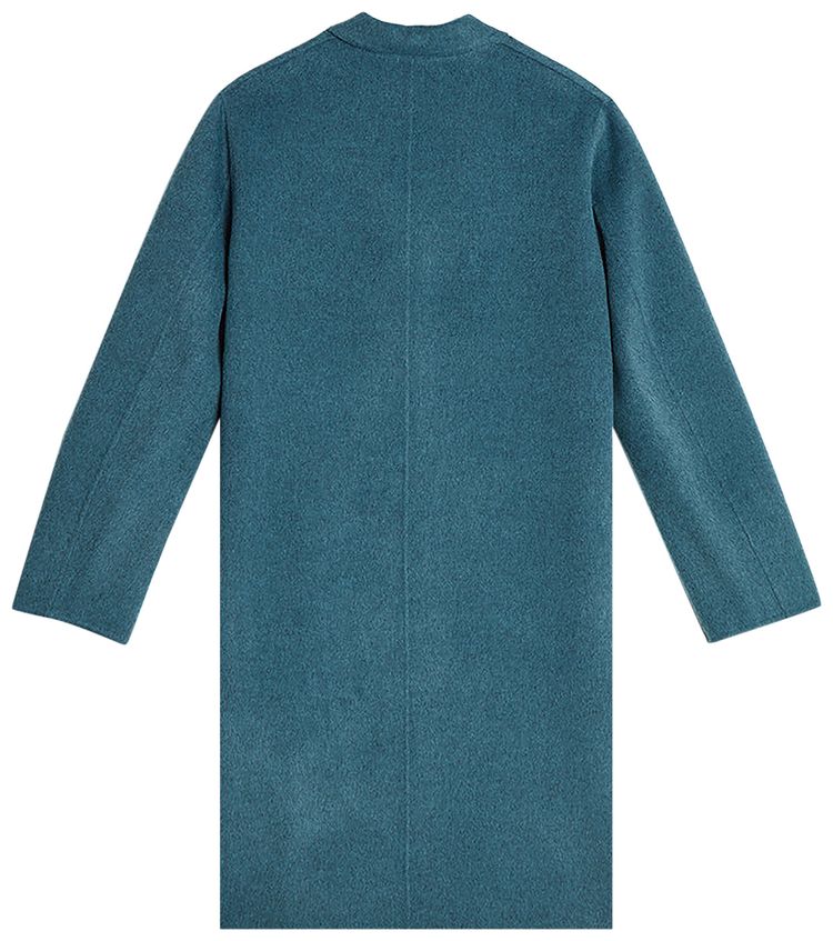 Buy Acne Studios Single Breasted Coat 'Aqua Blue' - A90410 GOAT AQUA | GOAT