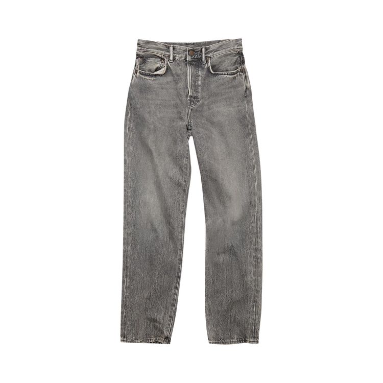 Buy Acne Studios Mece Regular Fit Jeans 'Black' - A00367 GOAT BLAC | GOAT