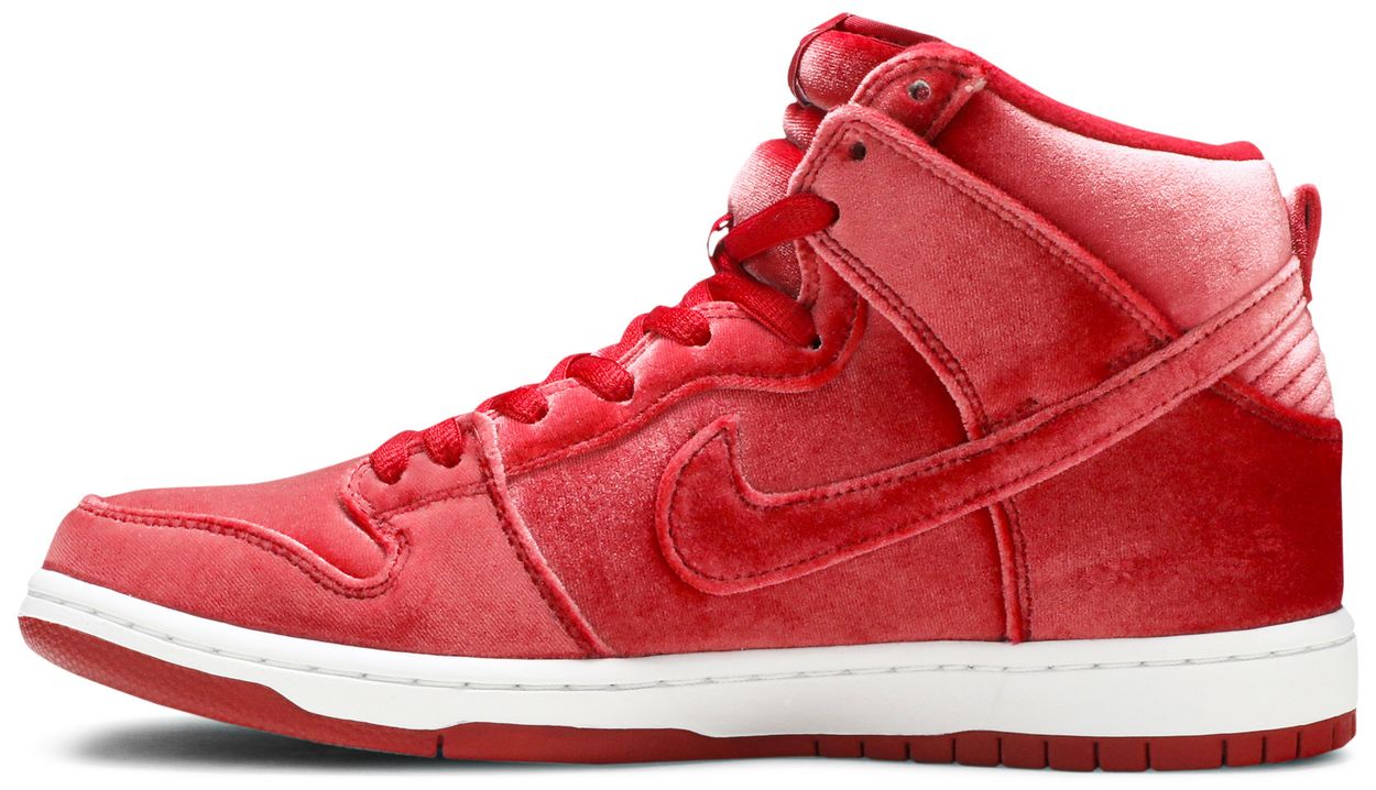 Buy Nike SB Dunk High PRM 'Red Velvet' - 313171 661 | GOAT