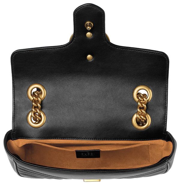 Buy Gucci GG Marmont Matelassé Mini Bag 'Black' - 446744 DTDIT 1000 | GOAT