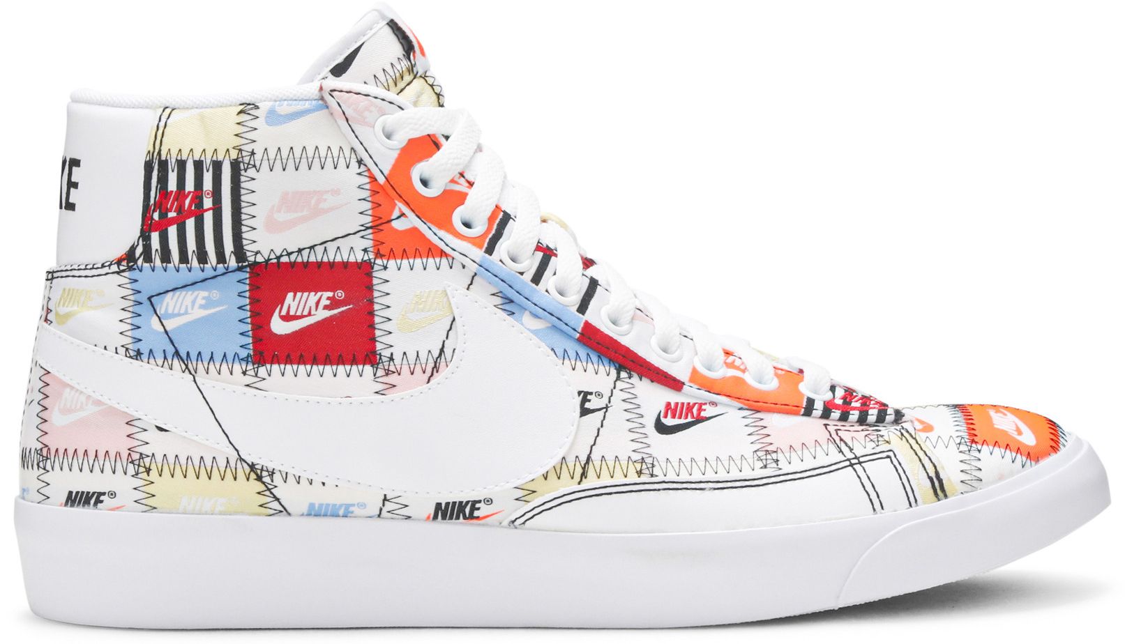 Buy Nike Blazer Mid 'Patchwork' - CI9887 100 | GOAT