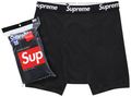 Buy Supreme x Hanes Boxer Briefs (4 Pack) 'Black' - SS19A36 BLACK | GOAT