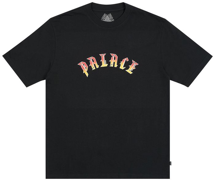 Buy Palace x Spitfire P-Fire T-Shirt 'Black' - P19TS257 | GOAT