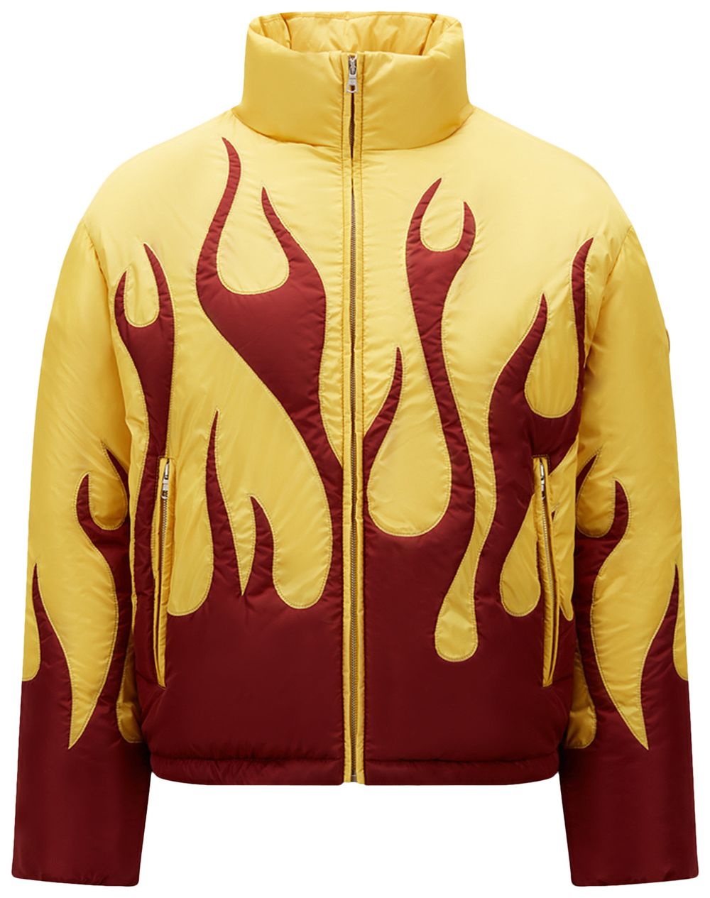 Buy Moncler Genius Clancy Jacket 'Yellow/Red' - 1A00010 M2540 P14 | GOAT