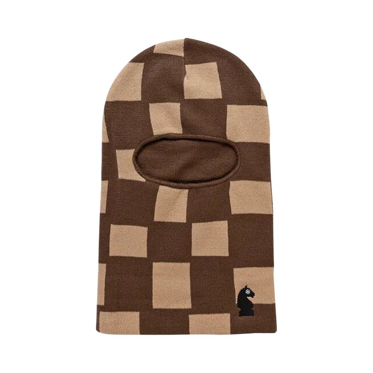 Buy Market Chess Club Balaclava 'Brown' - 390000215 BROW | GOAT