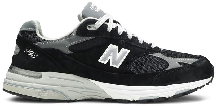 Buy New Balance 993 Made In USA 'Black White' - MR993BK | GOAT