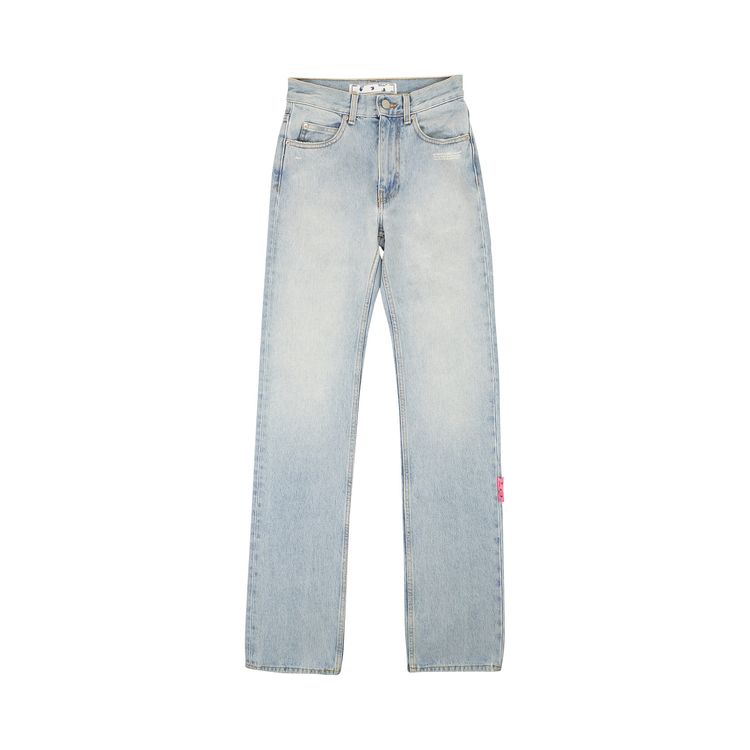 Buy Off-White Cool Baggy Jeans 'Light Blue' - OWYA020R21DEN0014000 | GOAT